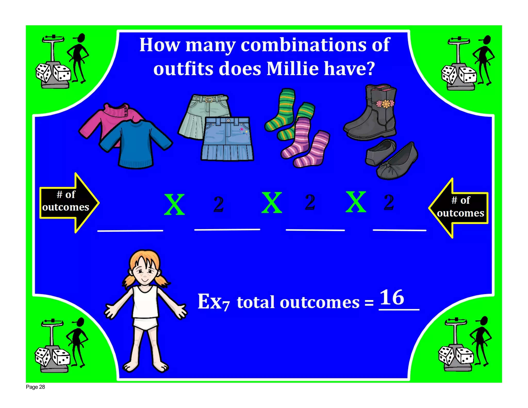 M7 lesson 6 2 sample space & tree diagrams | PDF