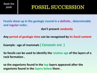 Fossil Record - Paleontology Geo-science | PPTX