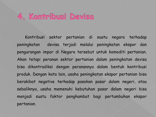 M8. peranan sektor pertanian | PPTX