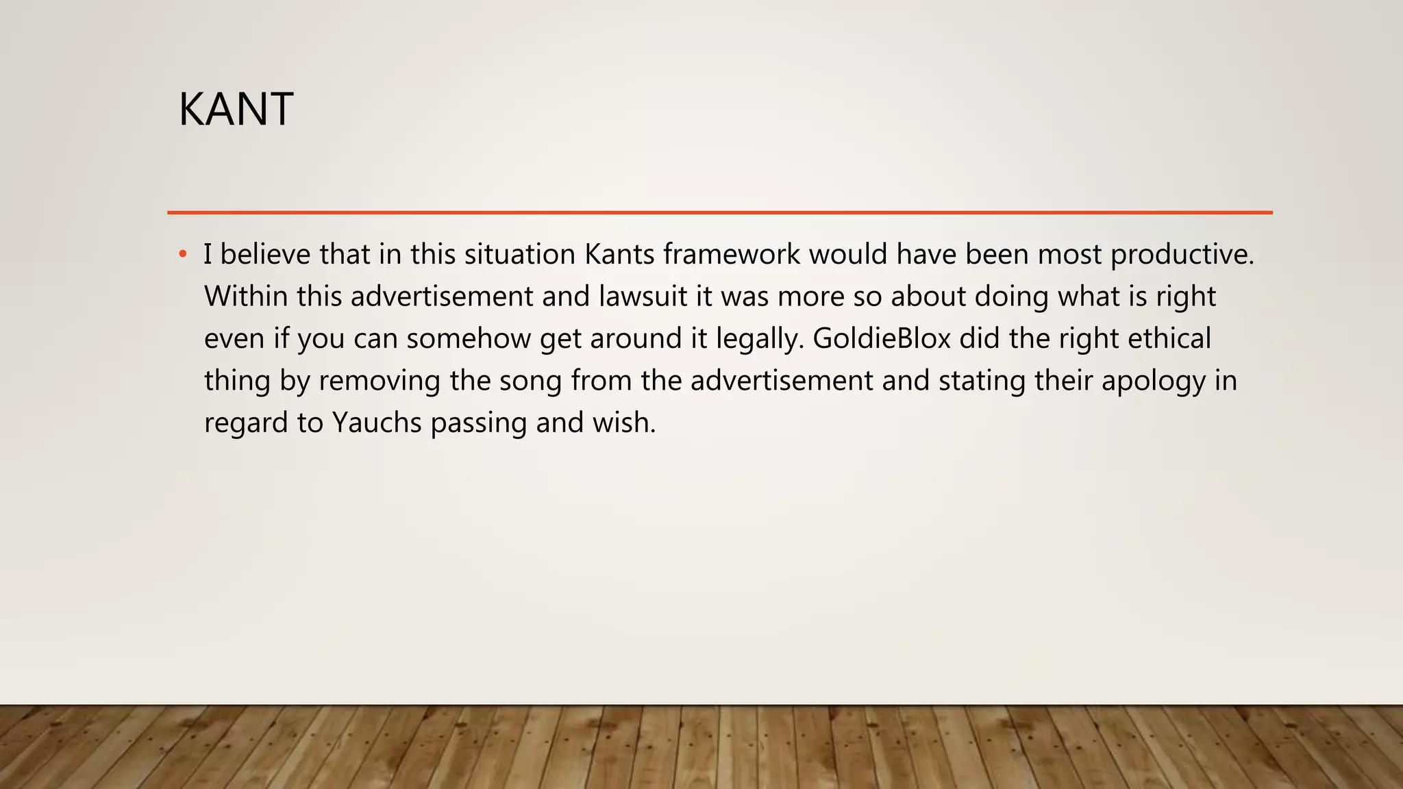 Case Study- Media Ethics | PPTX