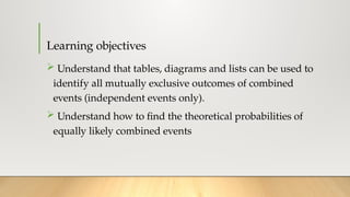 M8 - COMBINED EVENTS.pptx mathematics for grade 8 | PPTX