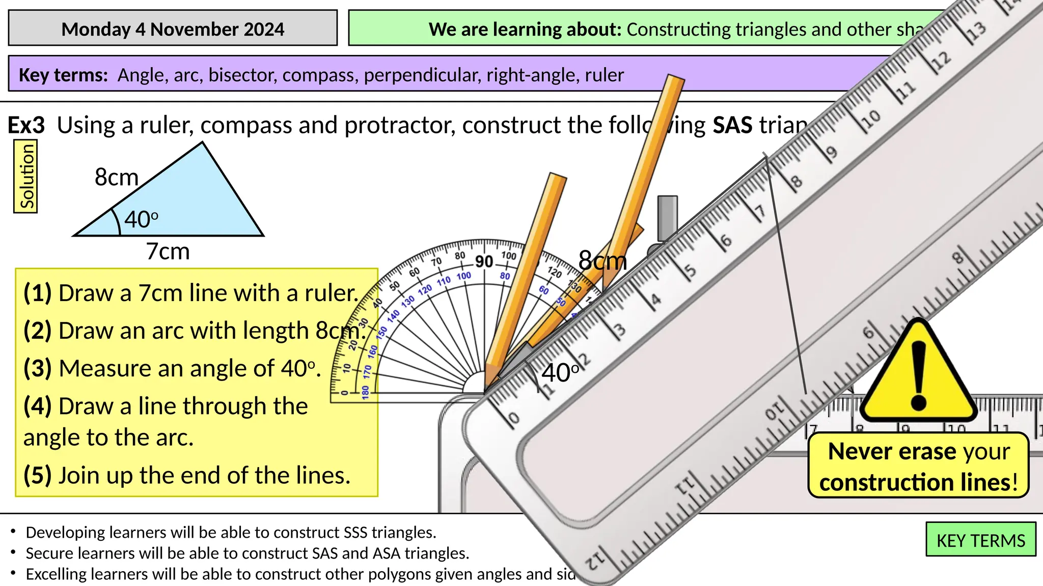 M8 - Contructing-triangles.pptx mathematics for grade 8 | PPTX