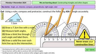 M8 - Contructing-triangles.pptx mathematics for grade 8 | PPTX