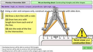 M8 - Contructing-triangles.pptx mathematics for grade 8 | PPTX