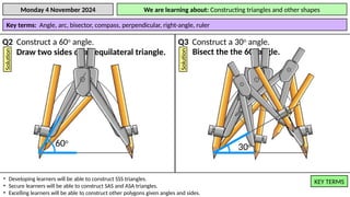 M8 - Contructing-triangles.pptx mathematics for grade 8 | PPTX