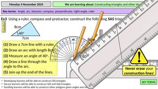 M8 - Contructing-triangles.pptx mathematics for grade 8 | PPTX