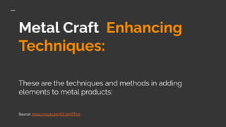Importance and Methods of Enhancing/Decorating Finished Products | PDF