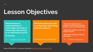 Importance and Methods of Enhancing/Decorating Finished Products | PDF