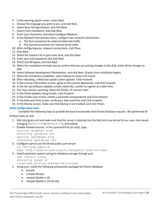 Dell PowerEdge M820 blade storage solution: Software cost advantages ...