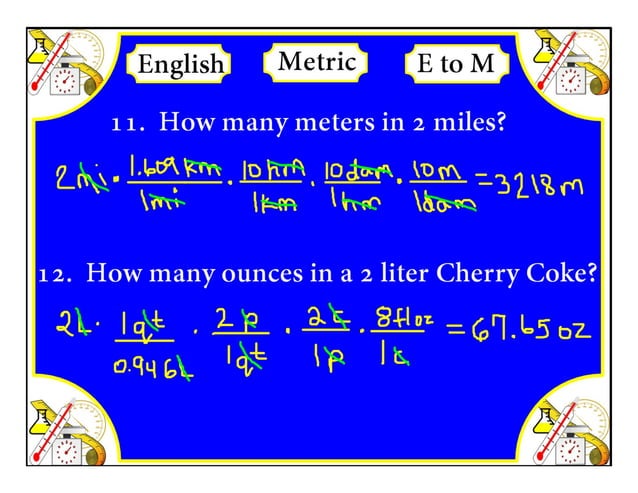M8 acc lesson 1 9 dimensional analysis ss | PPT