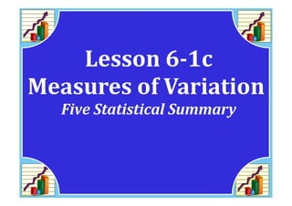 M8 acc lesson 6 1c measures of variation | PPT