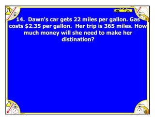 M8 adv lesson 1 4 dimensional analysis practice | PDF