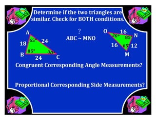 M8 adv lesson 5 8 similar figures & scael factor ss | PPT