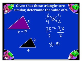 M8 adv lesson 5 8 similar figures & scael factor ss | PPT