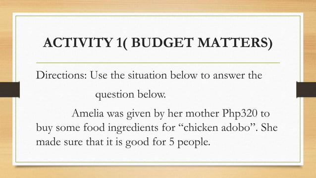 Solving problems involving linear inequalities in two variables | PPTX | Food & Drink