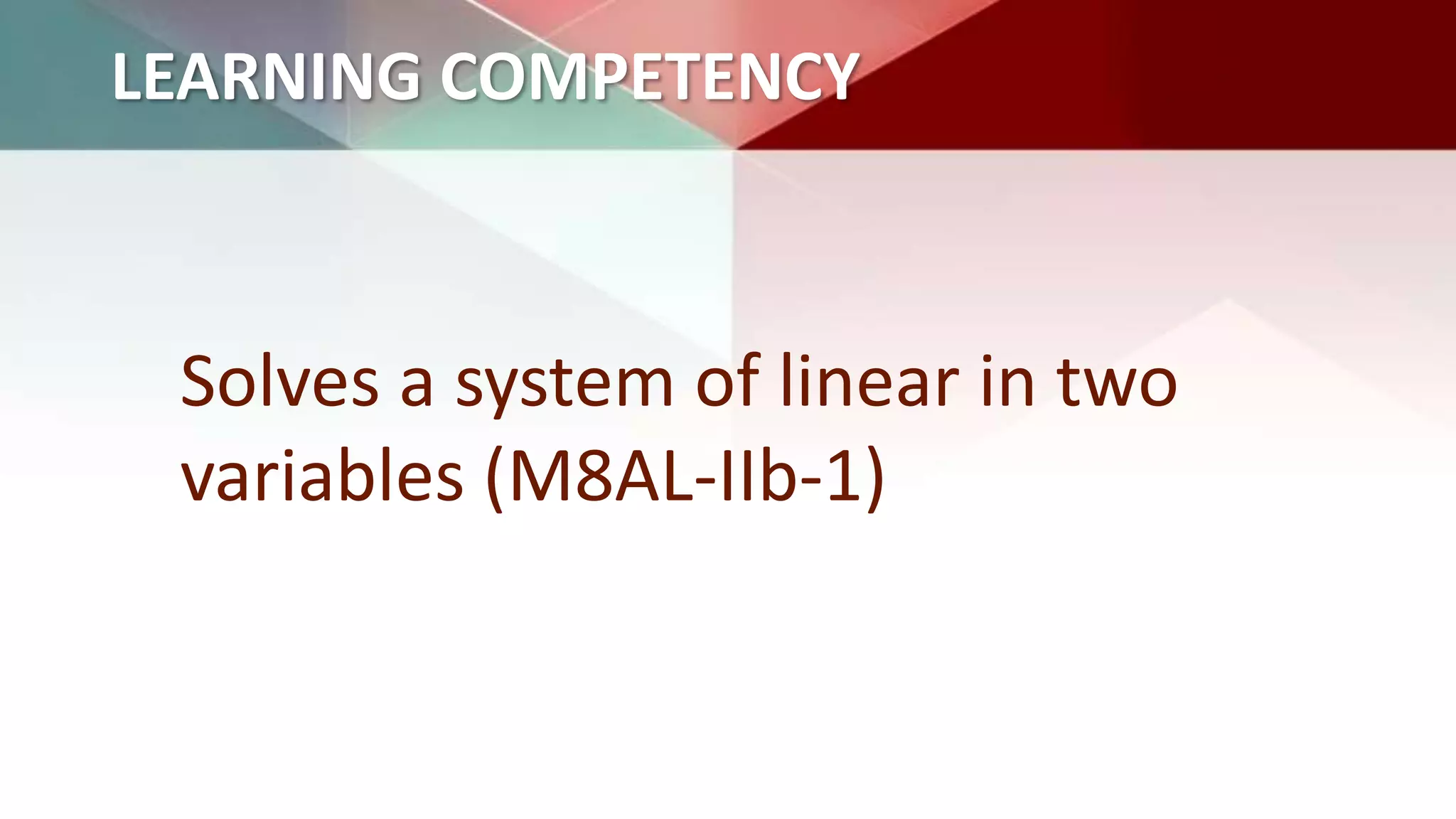 System Of Linear Inequalities In Two Variables Ppt