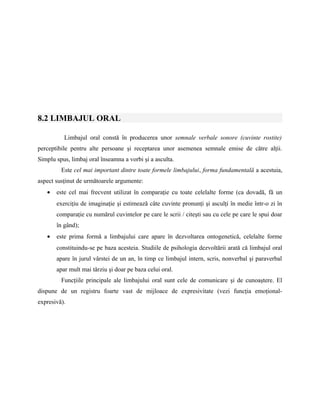 M8 formele limbajului | DOC