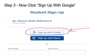 NoRedInk Sign Up Instructions | PPT