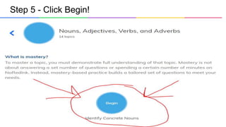 NoRedInk Sign Up Instructions | PPT