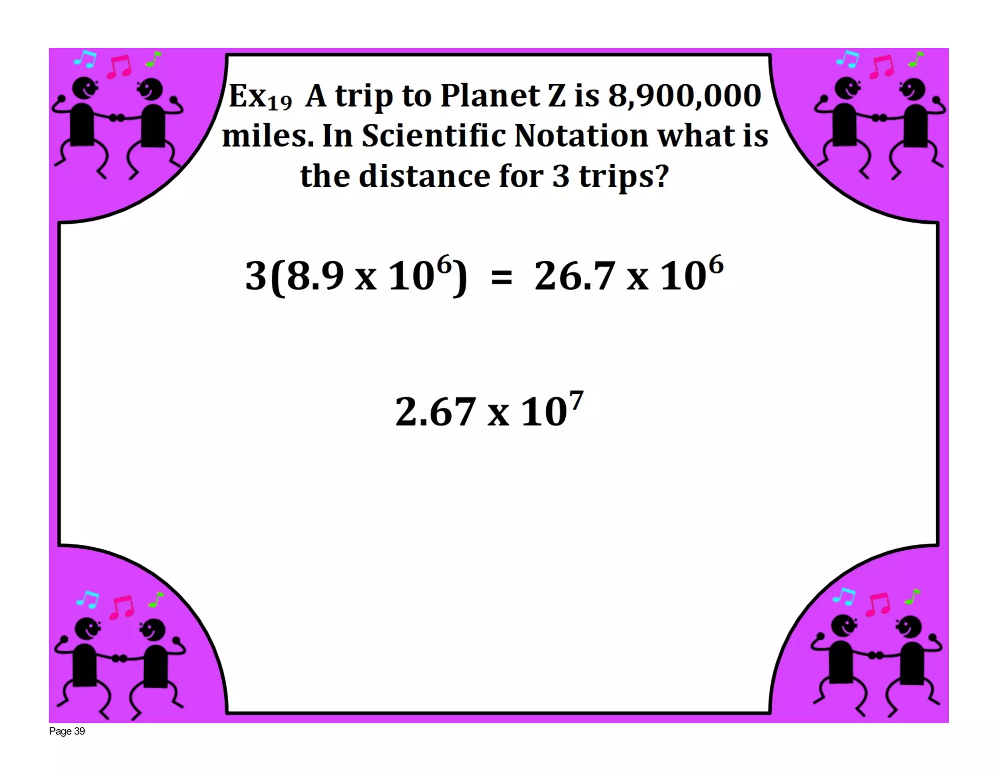 M8 lesson 1 5 scientific notation application | PDF