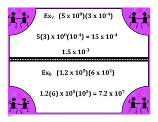 M8 lesson 1 5 scientific notation application | PDF