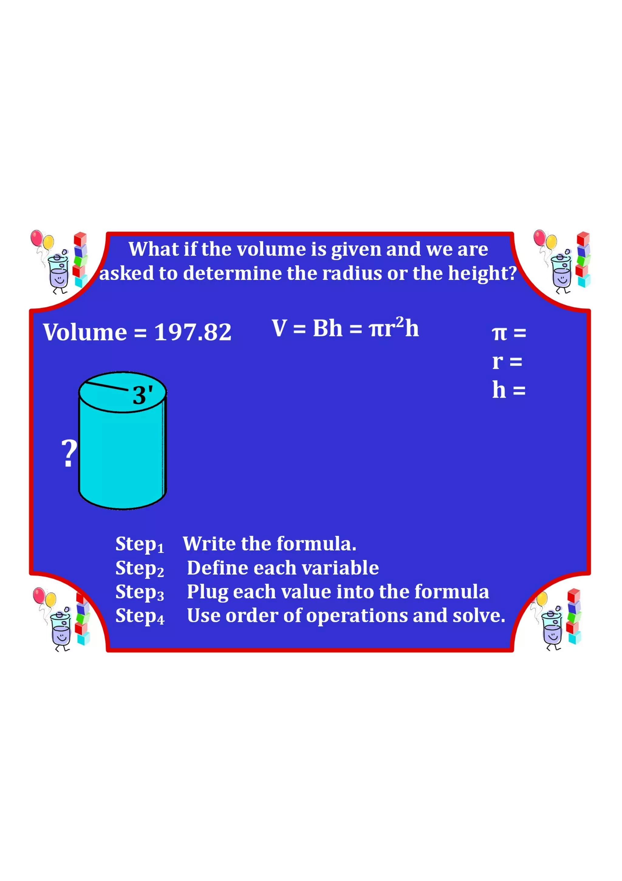 M8 lesson 2 13 volume of cylinder pdf | PDF