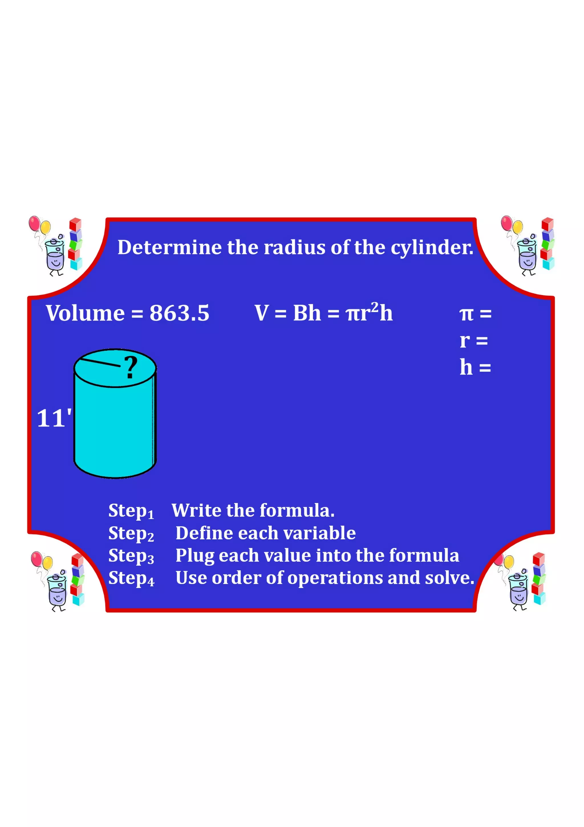 M8 lesson 2 13 volume of cylinder pdf | PDF
