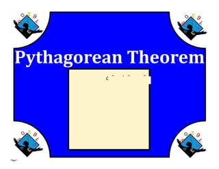 M8 lesson 2 4 pythagorean theorem | PPT