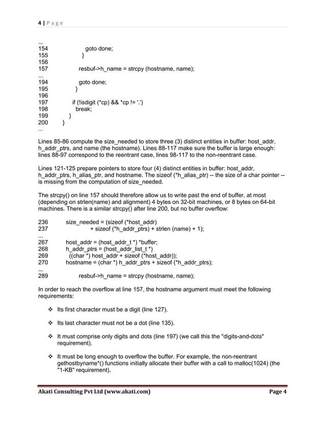 Ghost Vulnerability CVE-2015-0235 | PDF