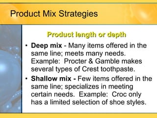 M9 L3 Classification of Products Services | PPT