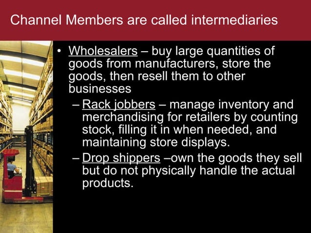 M9 L4 Channels of Distribution | PPT