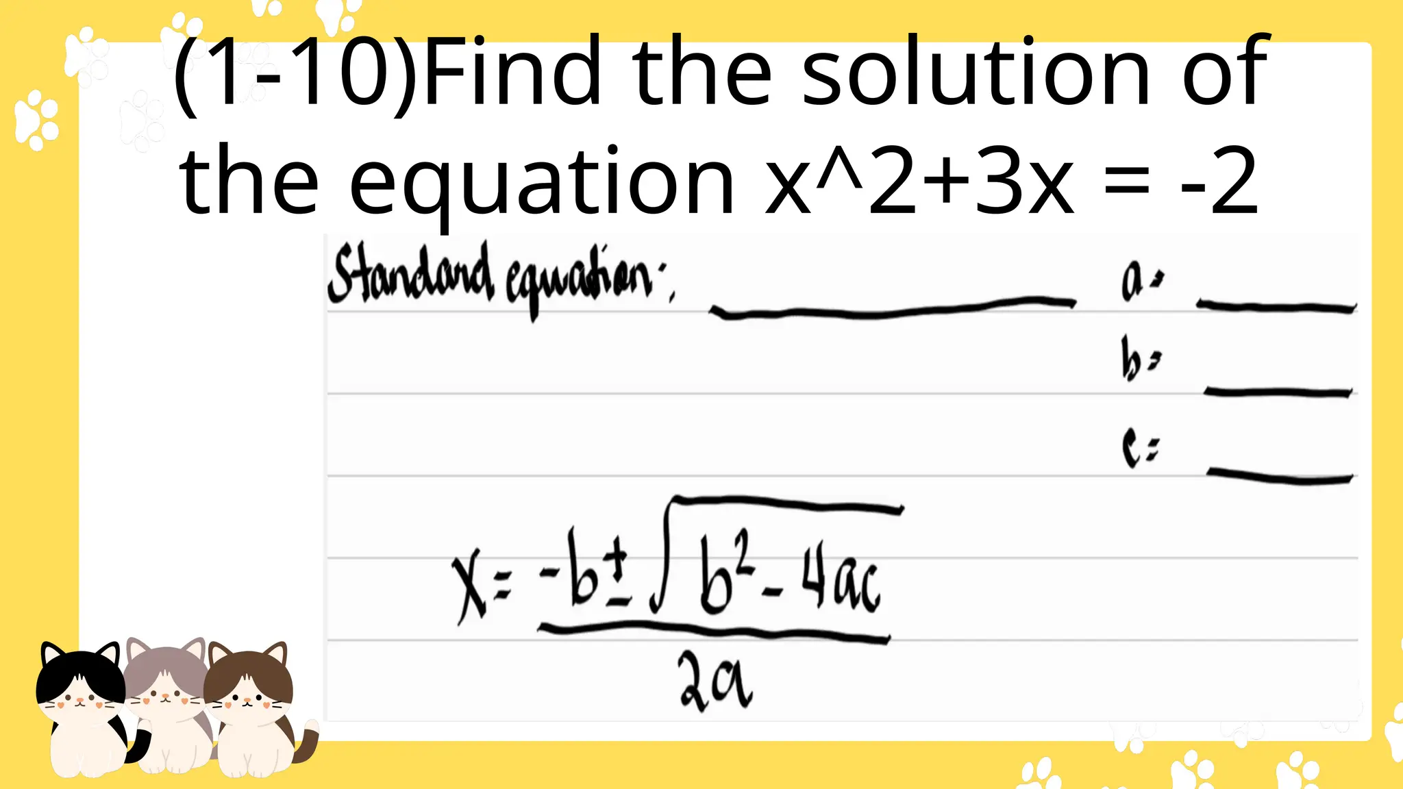 MATHEMATICS 9 QUIZ 2. SOLVING QUADRATIC EQUATION.pptx