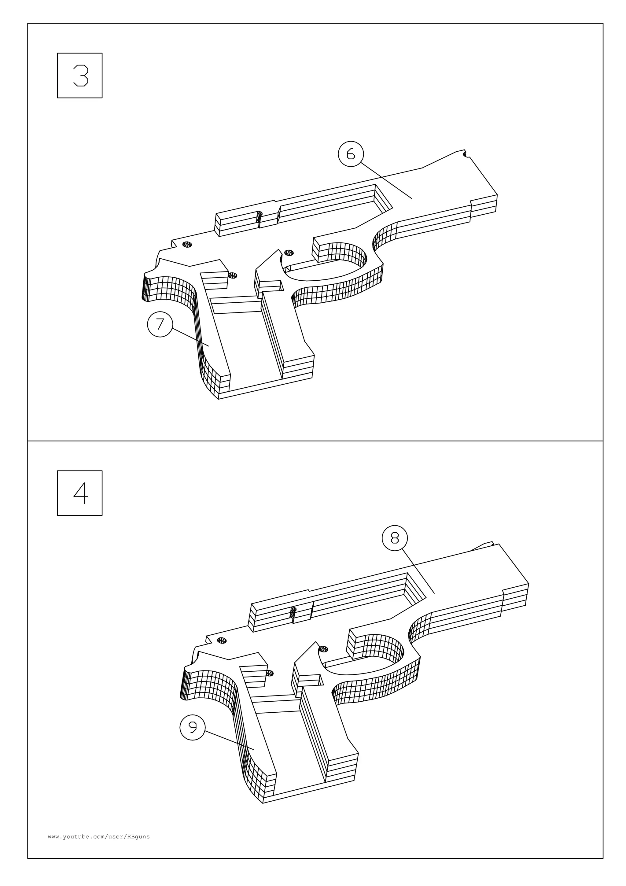 M9 rubber band gun | PDF