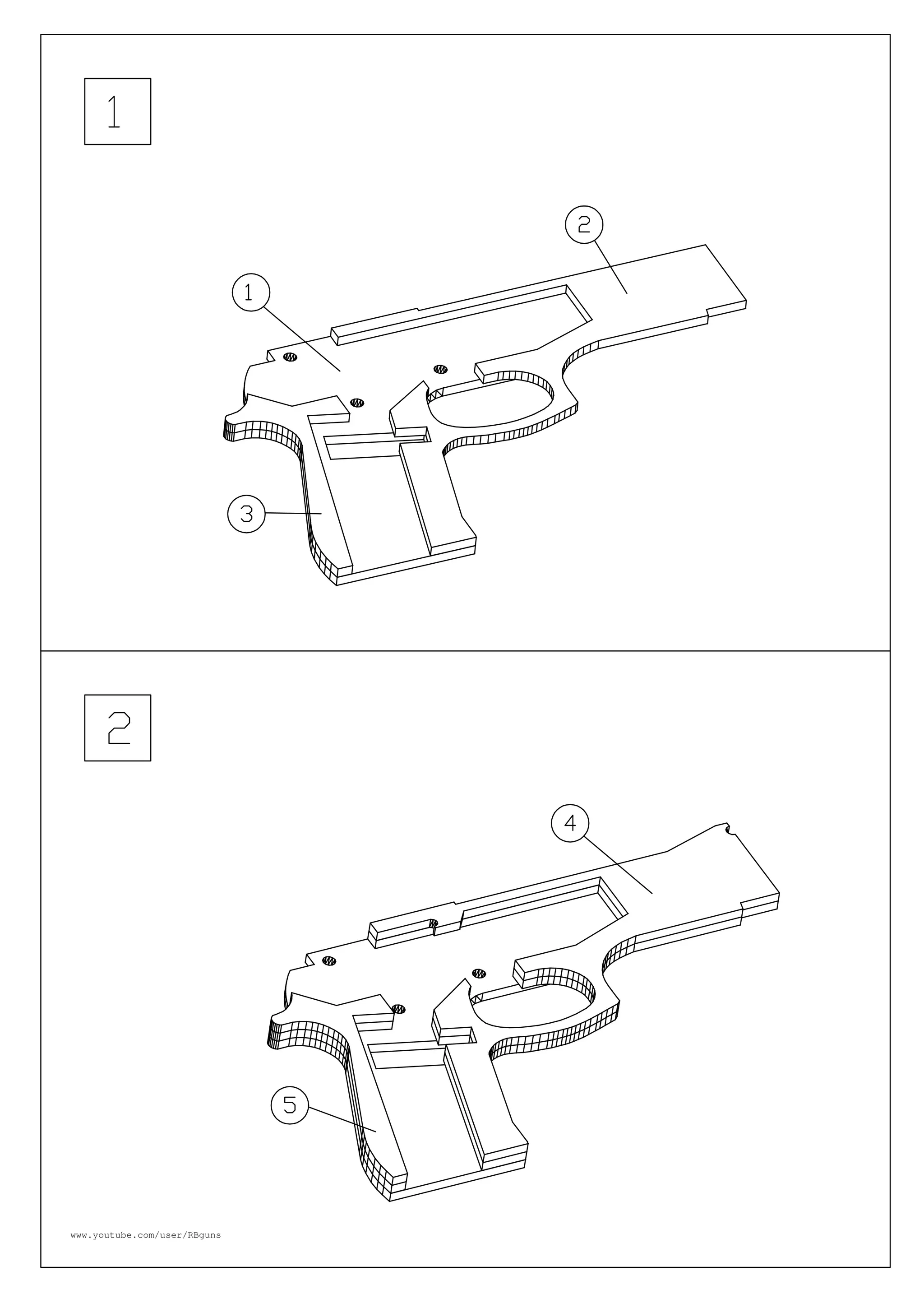 M9 rubber band gun | PDF