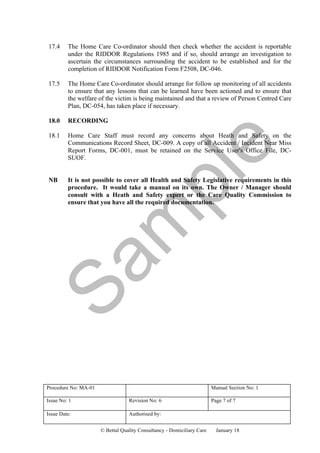 Ma 01-health-and-safety | PDF