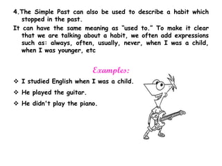 Past Simple Tense by Maria Jose Cardenas | PPTX