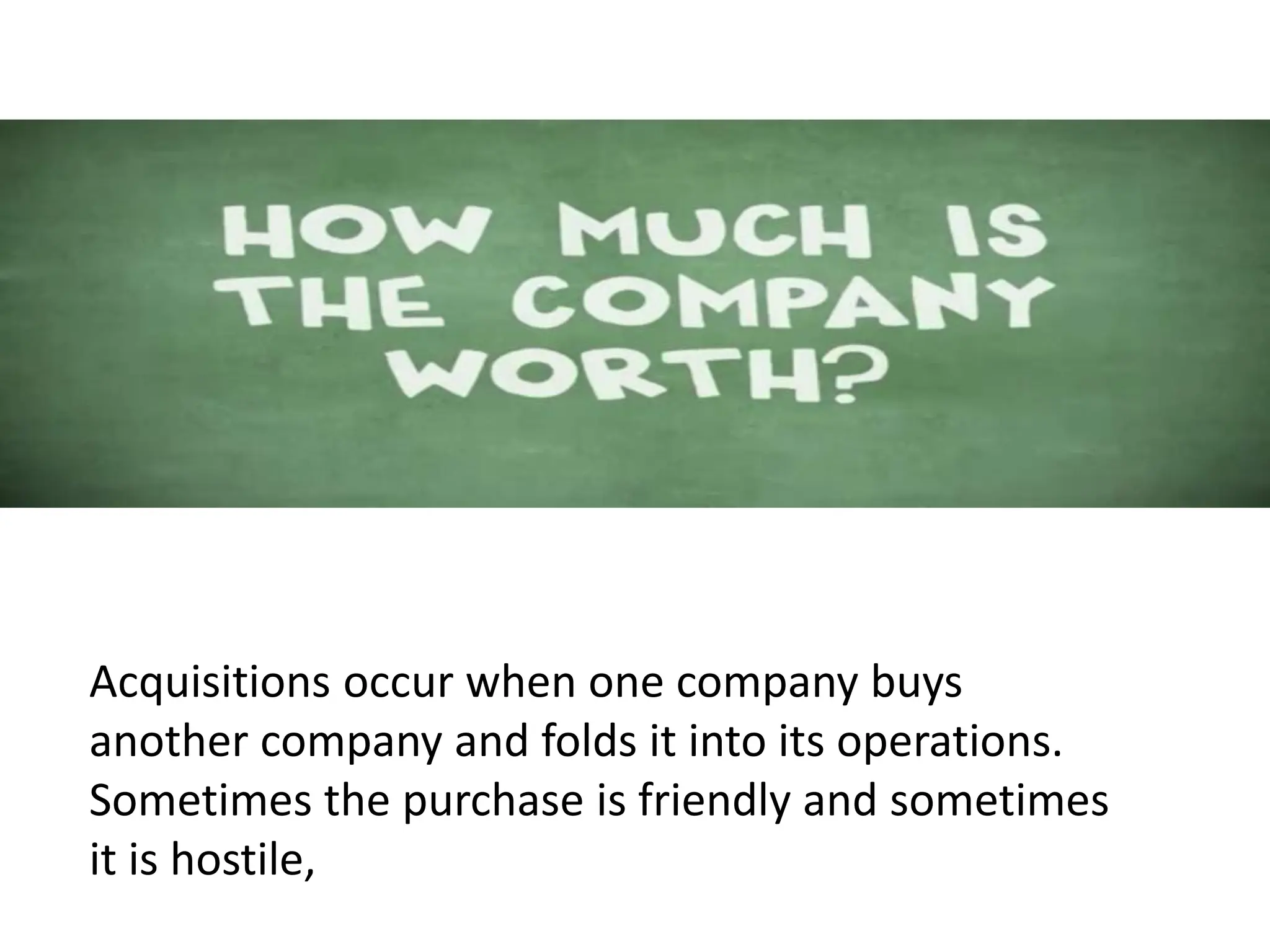 Mergers & Acquisitions with recent examples | PPTX