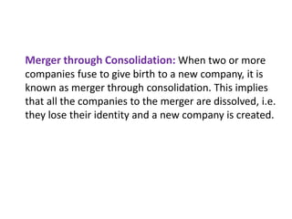 Mergers & Acquisitions with recent examples | PPTX