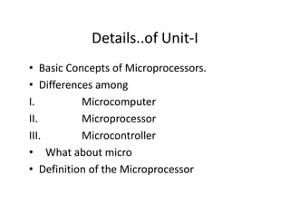 microprocessor MICROPROCESSOR 8085 MICROPROCESSOR 8085 | PPT