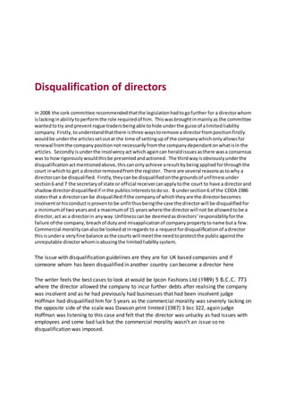 Company Law | DOCX