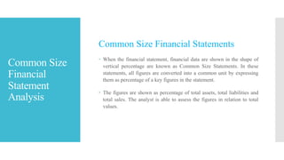 Common Size Income Statement - Solved Problems | PPTX