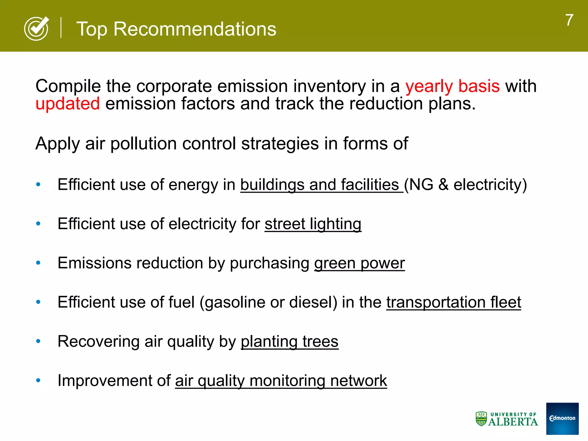 Developing a Corporate Emission Inventory | PDF