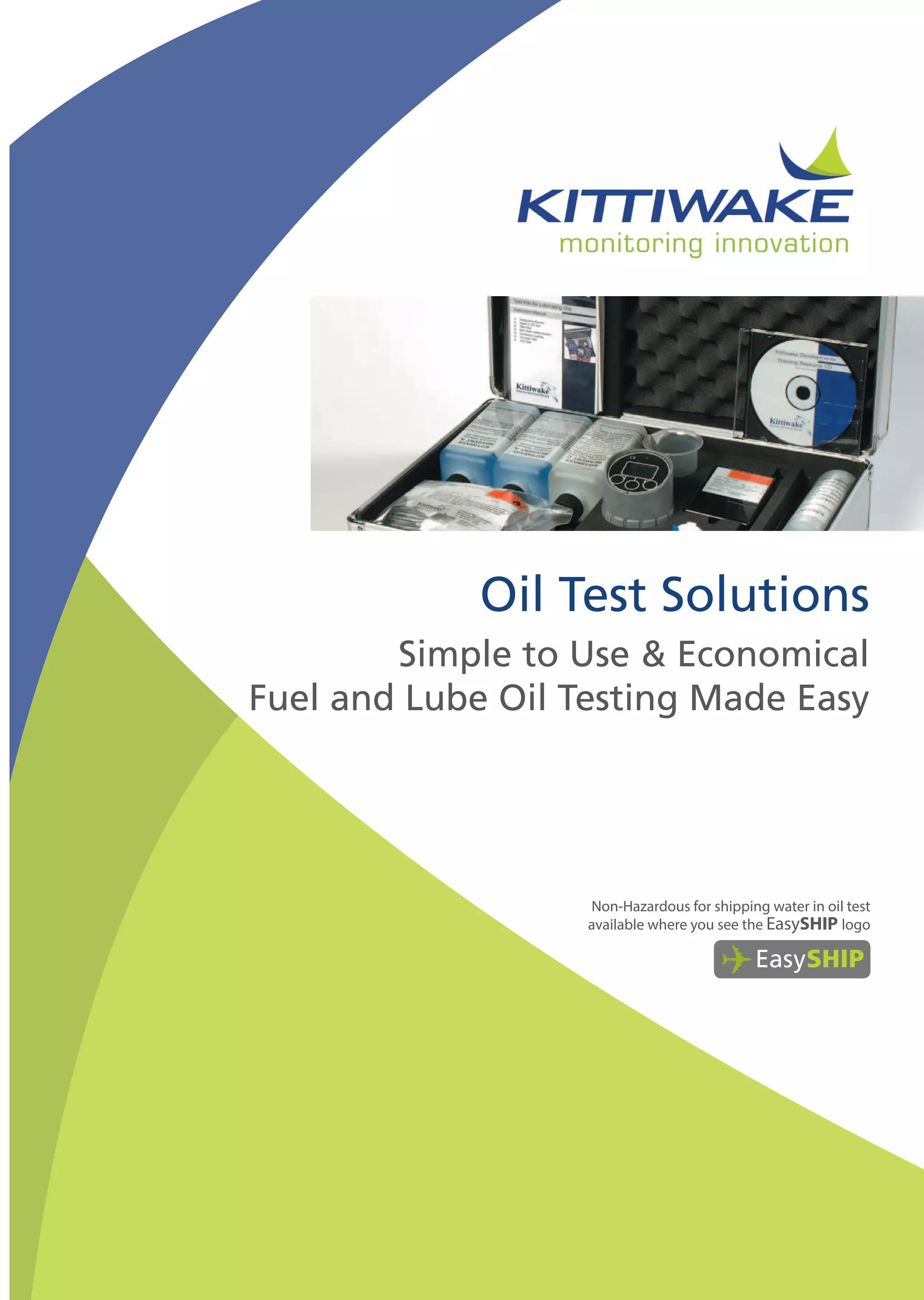 Parker Kittiwake Oil Test Solutions | PDF