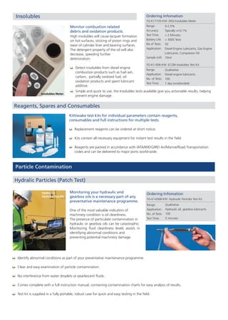 Parker Kittiwake Oil Test Solutions | PDF