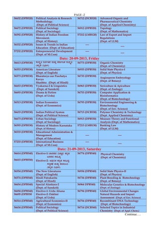 Ma msc-timetable-2013 | PDF