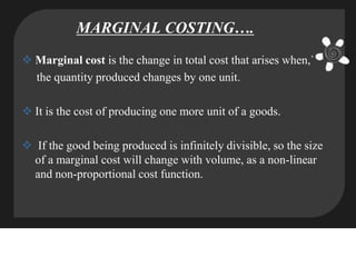 Mrginal accounting | PPTX