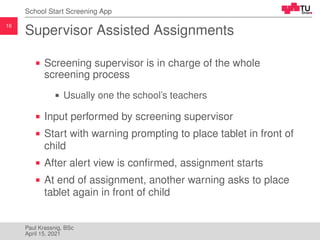 School Start Screening Tool | PPT
