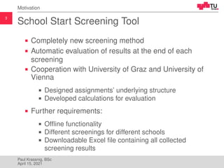 School Start Screening Tool | PPT