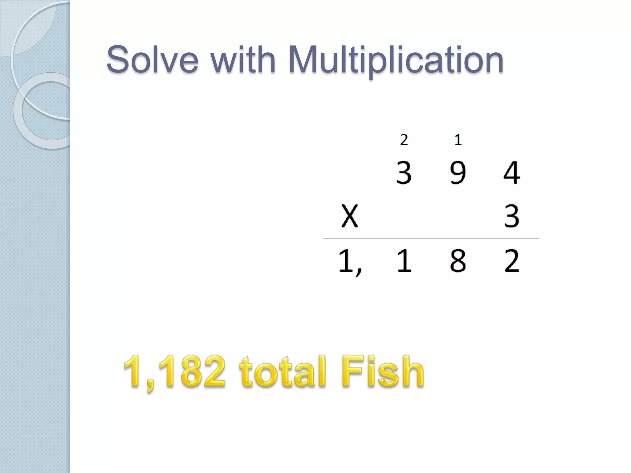 problem solving: multiplication | PPTX