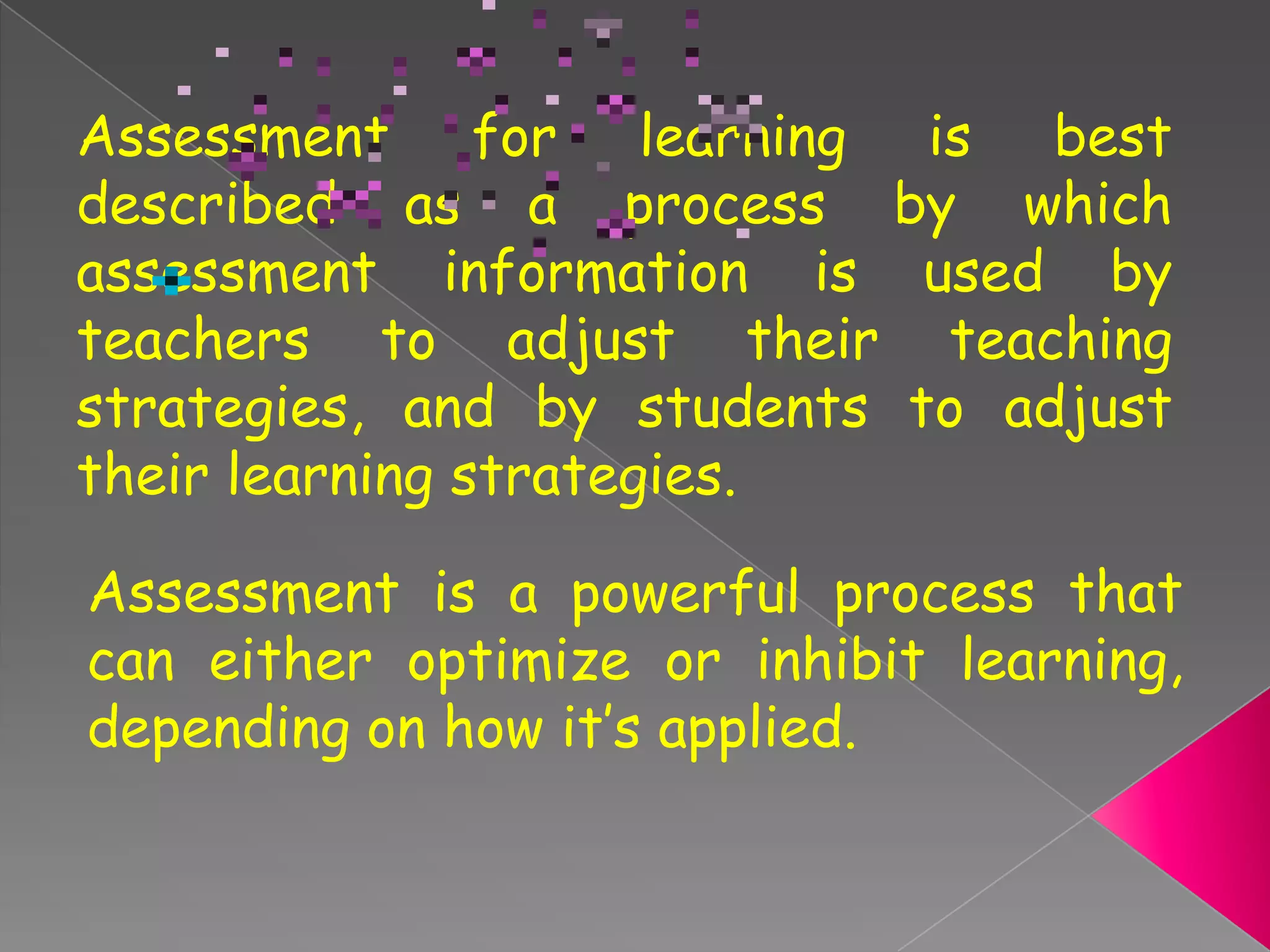 Linking curriculum and assessment | PPTX